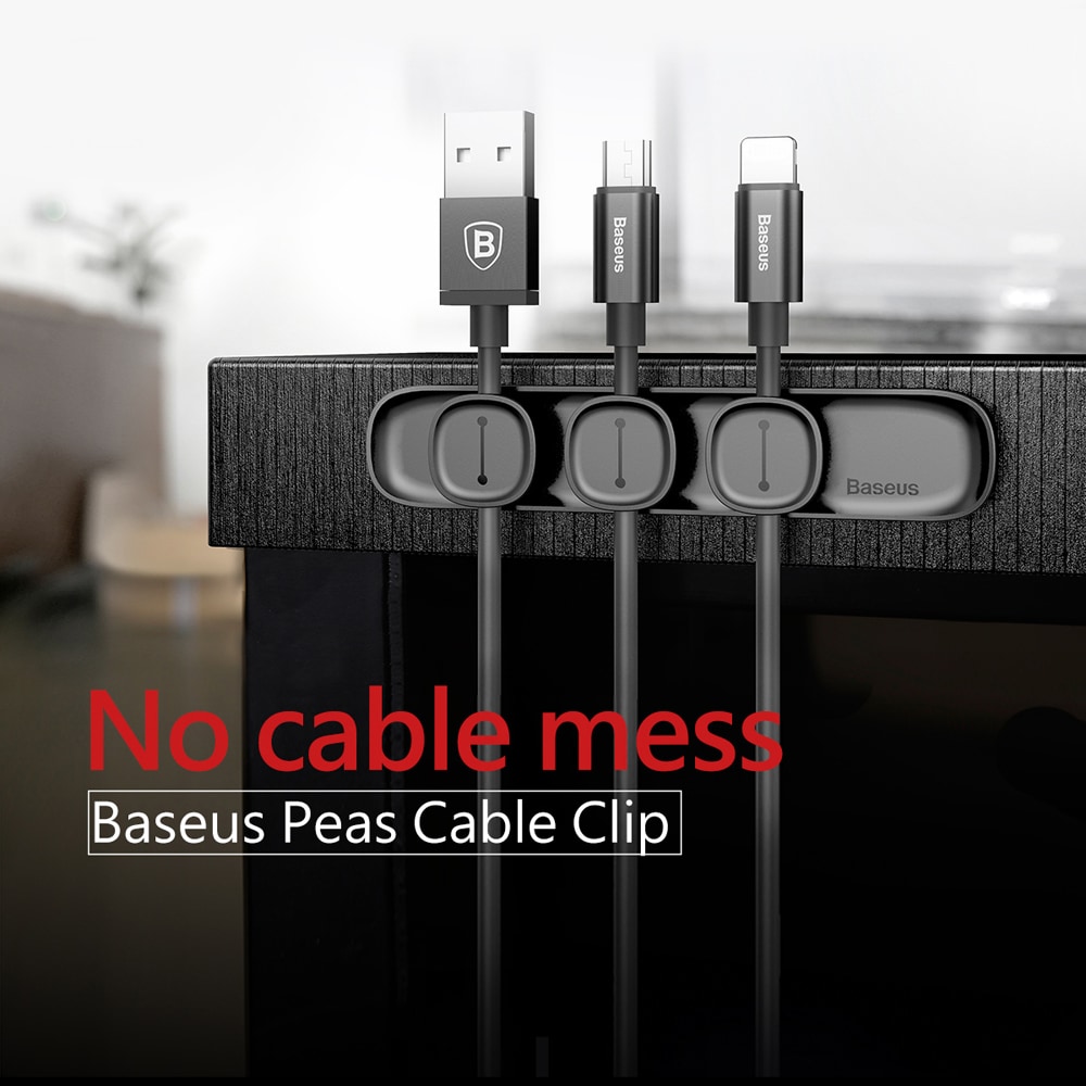 Baseus Peas Cable Clip Organizer – Xclusive Accessories | Sri Lanka